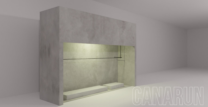 Second Life Marketplace - Concrete Zilker Retail Event Display - CANARUN